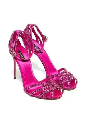Dolce & Gabbana Embellished Open-toe Sandals