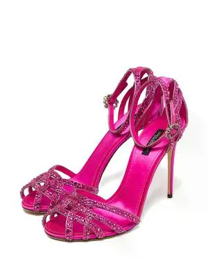 Dolce & Gabbana Embellished Open-toe Sandals