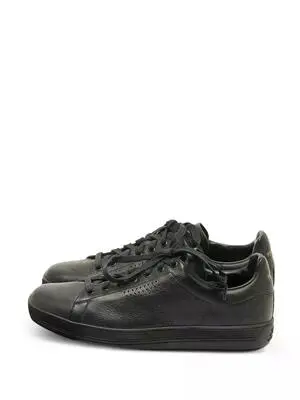 TOM FORD Leather Lace-up Sneakers