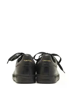 TOM FORD Leather Lace-up Sneakers