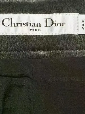 Dior Leather Logo Skort