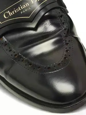 Dior Leather Loafers