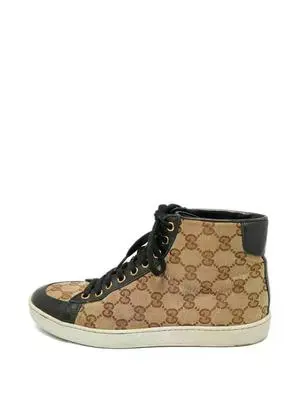 Gucci California Patterned High-top Sneakers