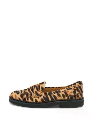 TOD'S Calf Hair Bow Loafers