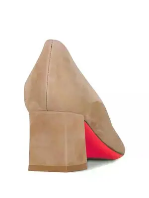 Santoni Penny Pumps - Brown