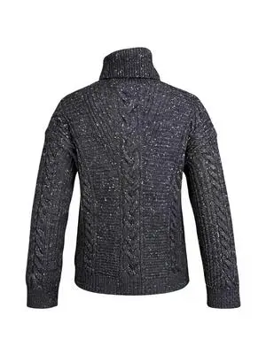 Max Mara Cable-knit Roll-neck Sweater