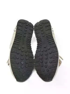 TOD'S Fringe Studded Sneakers - Neutrals