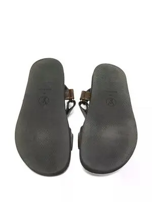 LOUIS VUITTON Monogram Slingback Sandals