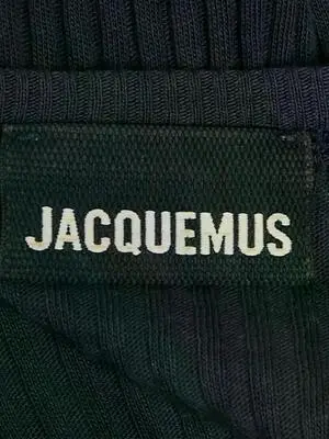 Jacquemus Ribbed Square-neck Top