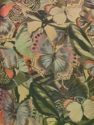 Valentino Garavani Butterfly-print Silk Mini Dress
