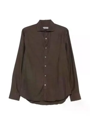 Canali Buttoned Shirt - Brown