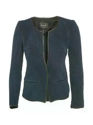 Isabel Marant Étoile Tweed Jacket With Leather Trim