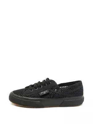 Alaïa X Superga Lace-up Sneakers - Black