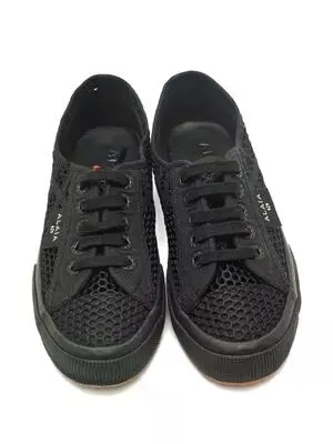 Alaïa X Superga Lace-up Sneakers - Black