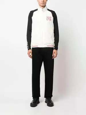 Palm Angels Racing Paddock Monogram-embroidered Vest