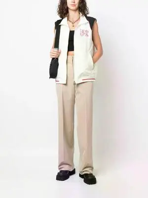 Palm Angels Racing Paddock Monogram-embroidered Vest