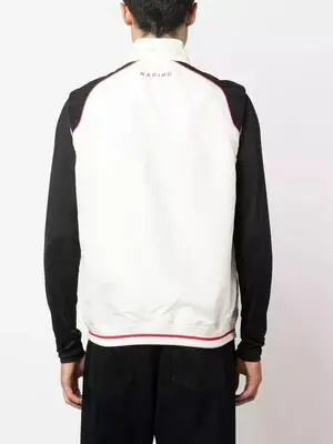 Palm Angels Racing Paddock Monogram-embroidered Vest