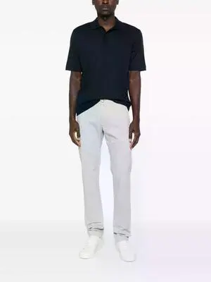 SAMSOE SAMSOE Buttoned Polo Shirt - Blue