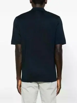 SAMSOE SAMSOE Buttoned Polo Shirt - Blue