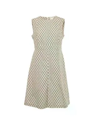 Max Mara Printed Cotton Mini Dress
