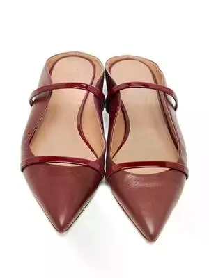 MALONE SOULIERS Maureen Pointed-toe Mules - Red