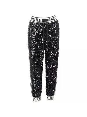 Sequined Sports Pants For Women
