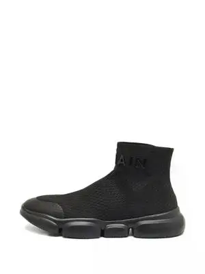 Balmain Logo-plaque High-top Sneakers