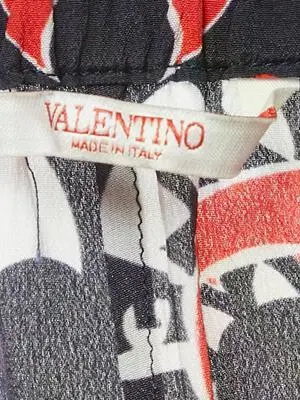 Valentino Garavani Silk Printed Shorts