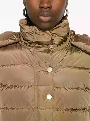 Max Mara Button Hooded Jacket