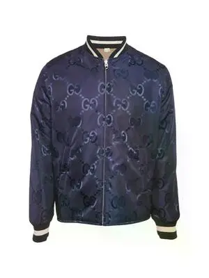 Gucci Jumbo Gg Zip-fastening Reversible Jacket