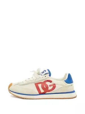 Dolce & Gabbana Logo Sneakers - Neutrals