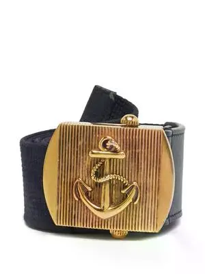 Gucci Anchor-buckle Belt - Blue