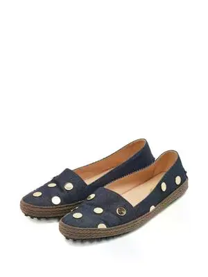 TOD'S Studded Espadrilles