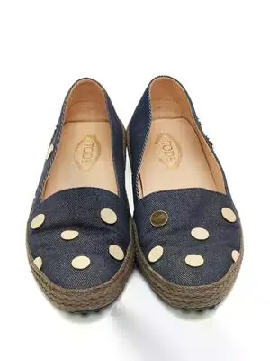 TOD'S Studded Espadrilles