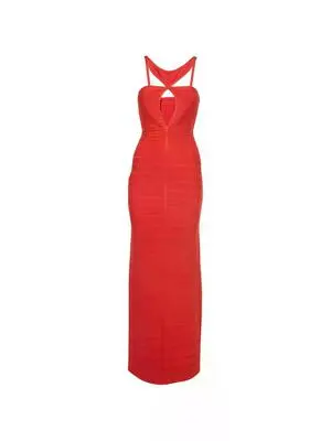 Herve Leger Slip Evening Dresses