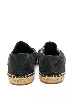 Tory Burch Canvas And Leather Espadrilles