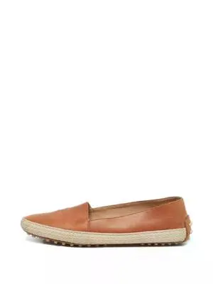 TOD'S Leather Espadrilles