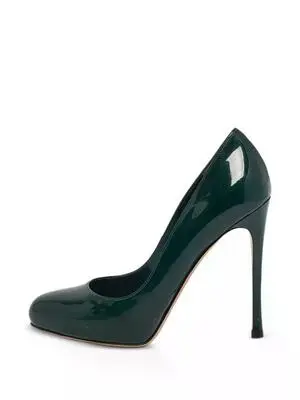 GIANVITO ROSSI Platform Leather Pumps