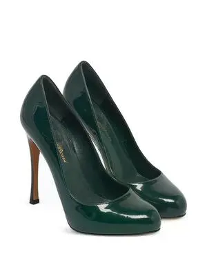 GIANVITO ROSSI Platform Leather Pumps