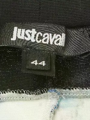 Just Cavalli Cotton Printed Leggings