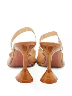 Amina Muaddi Holli Slingback Pumps