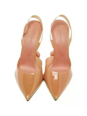 Amina Muaddi Holli Slingback Pumps