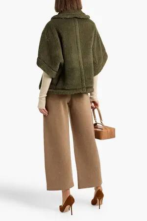 Max Mara Wool-blend Wide-leg Pants