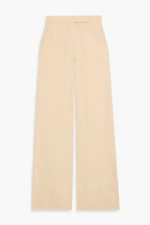 Max Mara Wool-twill Wide-leg Pants