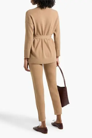 Max Mara Larix Cashmere-blend Slim-leg Pants