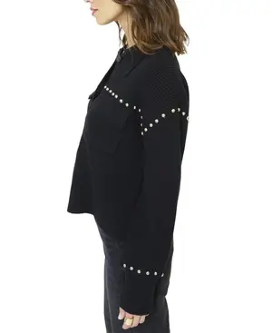 Central Park West Jay Studded Jacket