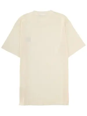 Stone Island T-shirt With Logo Patch - Ivory