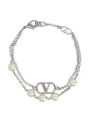 Valentino Garavani Vlogo Signature Bracelet - Silver