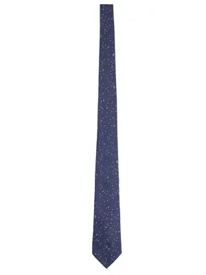 Paul Smith Silk Neck Tie - Blue