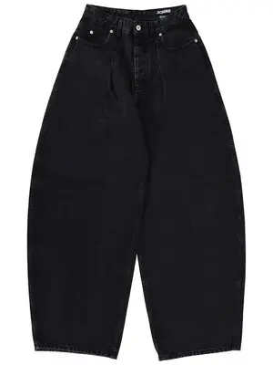 Jacquemus Ovalo Jeans - Black